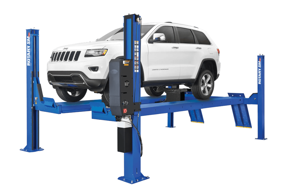Rotary car lift store